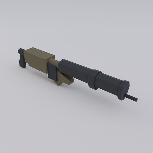 3D model M1917 browning light machine Gun VR / AR / low-poly | CGTrader