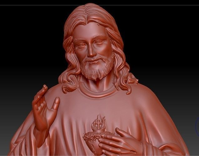 MODEL OF JESUS 3D model 3D printable | CGTrader