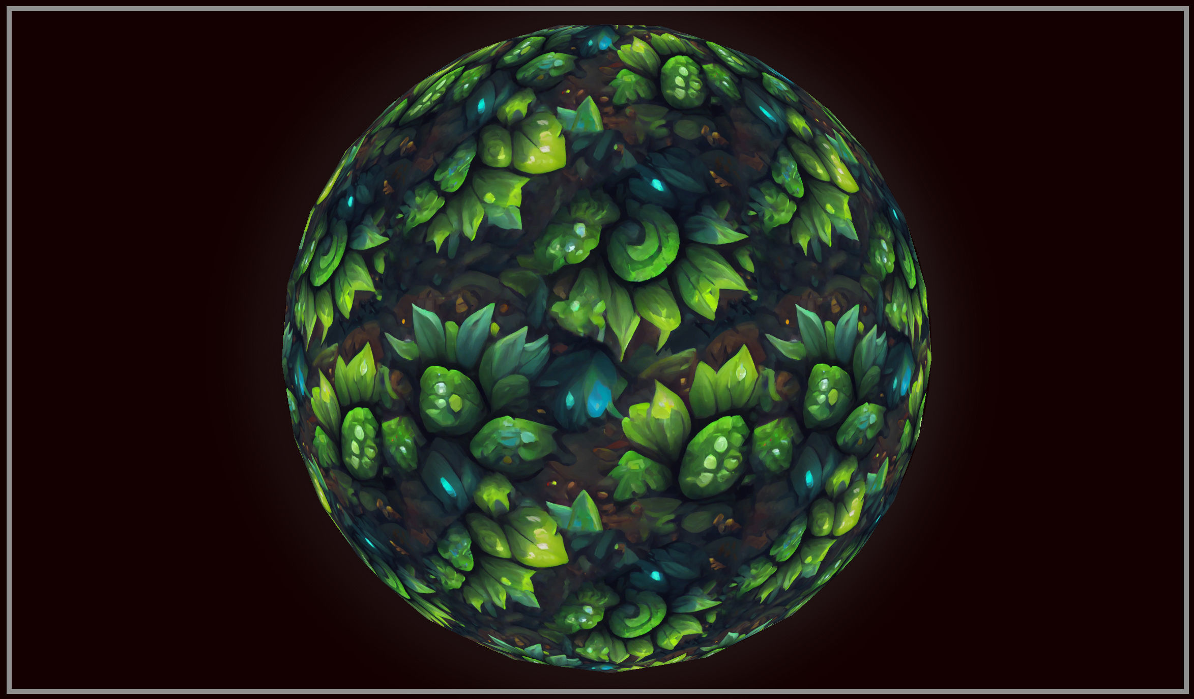 Texture Grass Magic Forest Floor 20 TEXTURES Hand-painted Seamless ...