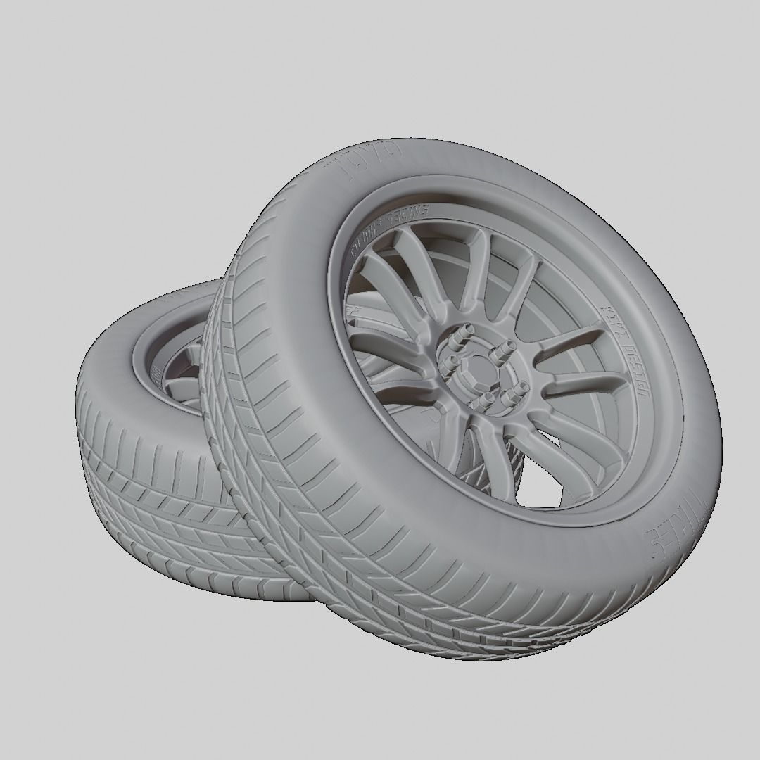 Cosmis Racing XT206R with Toyo Tires 3D model | CGTrader