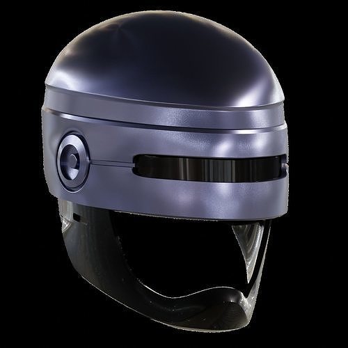 Robocop helmet 3D model 3D printable | CGTrader