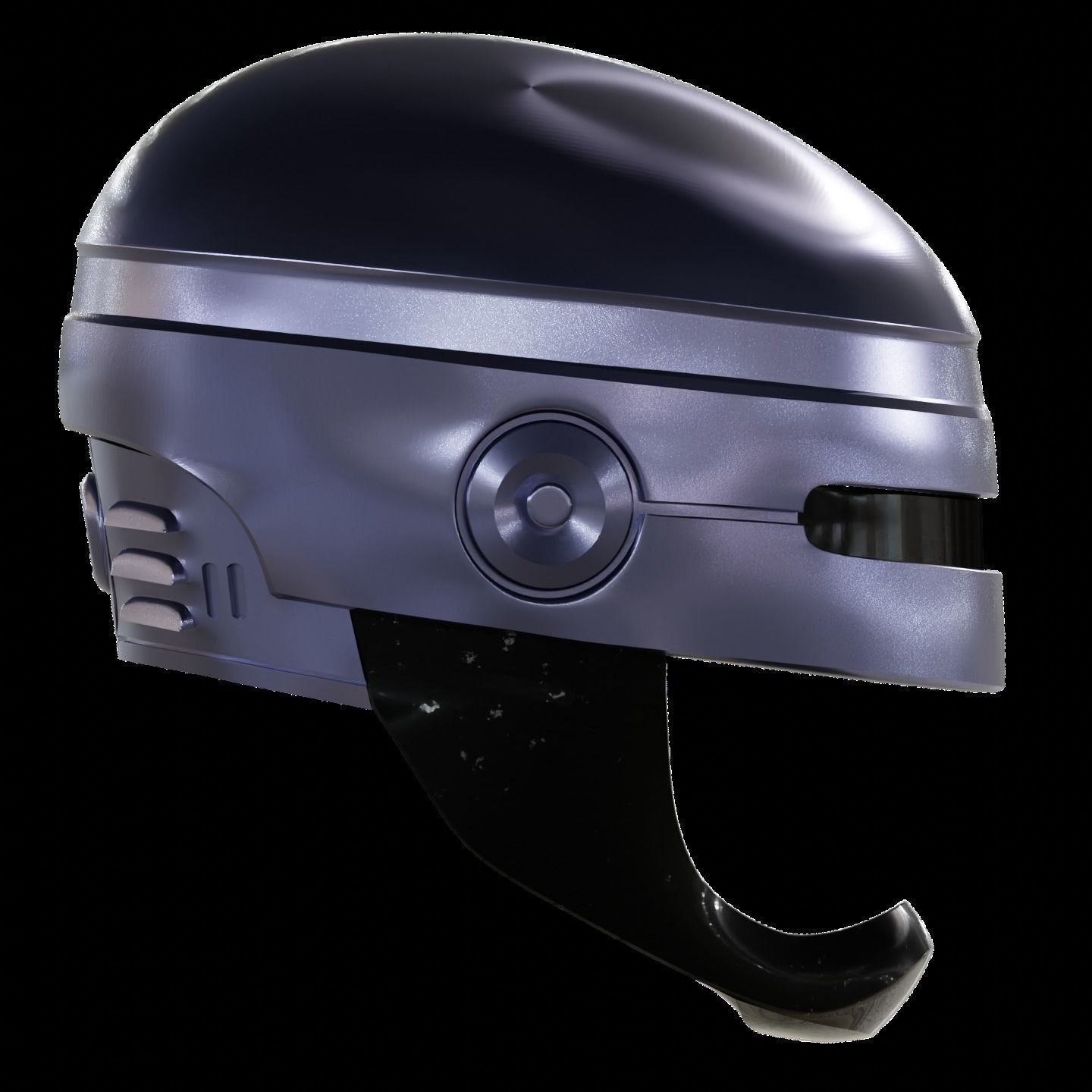 Robocop helmet 3D model 3D printable | CGTrader