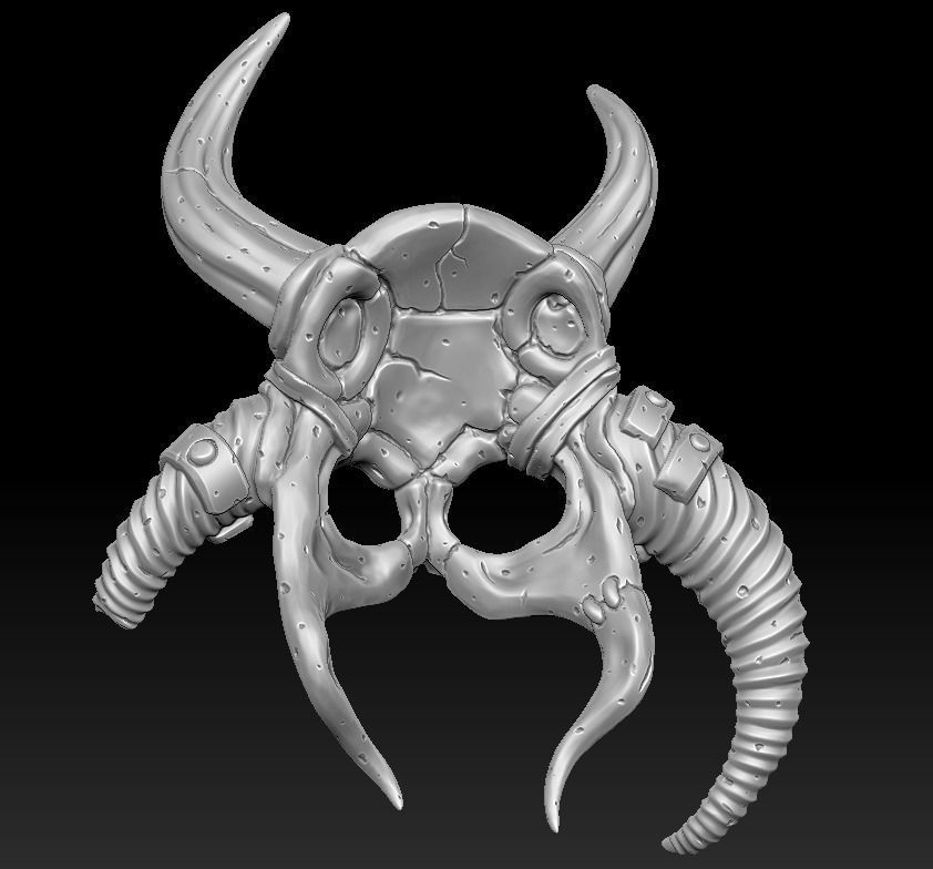 Barbarian mask 3d print 3D model 3D printable | CGTrader