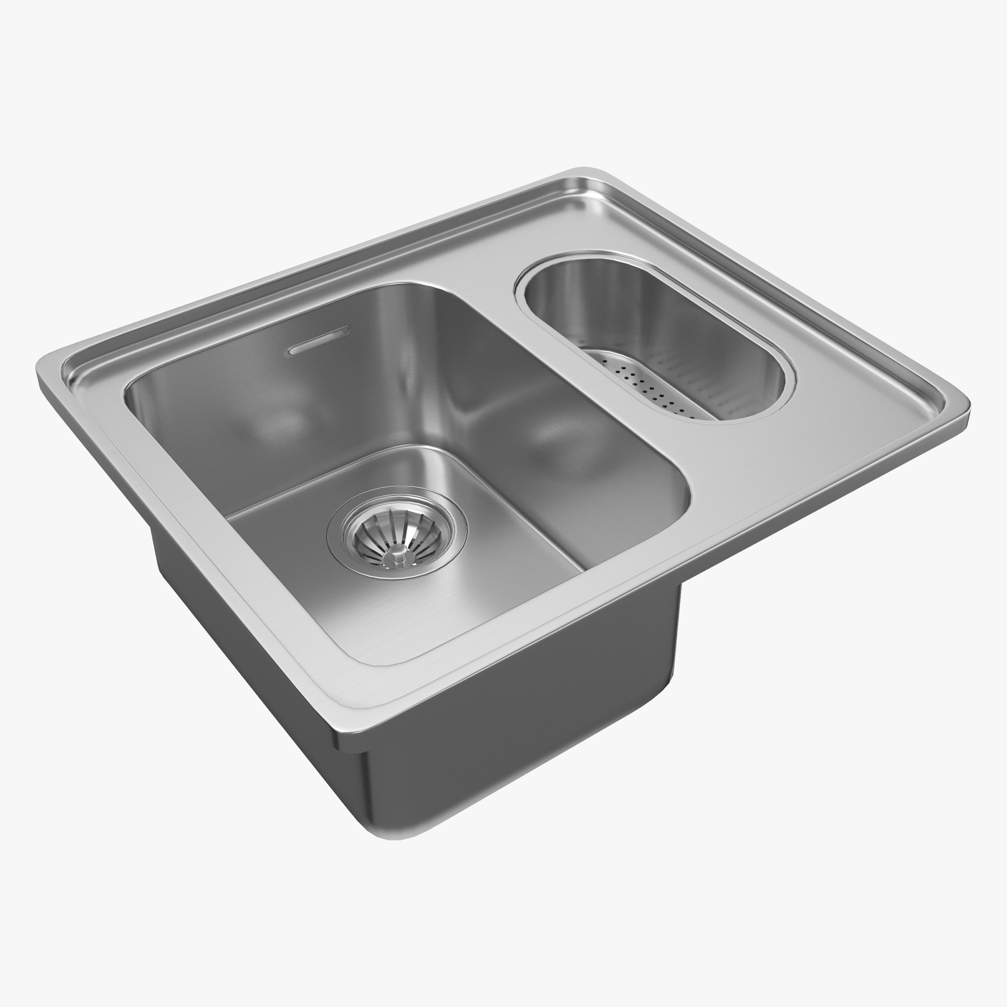 Alpes-Inox Kitchen Sink Collection 3D model | CGTrader