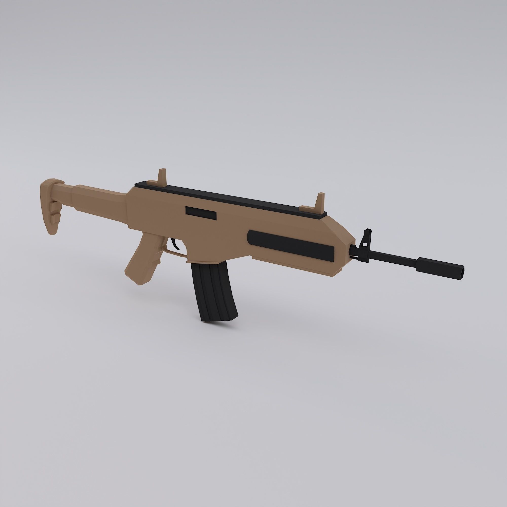 3D model BERETTA ARX160 assault rifle gun VR / AR / low-poly | CGTrader