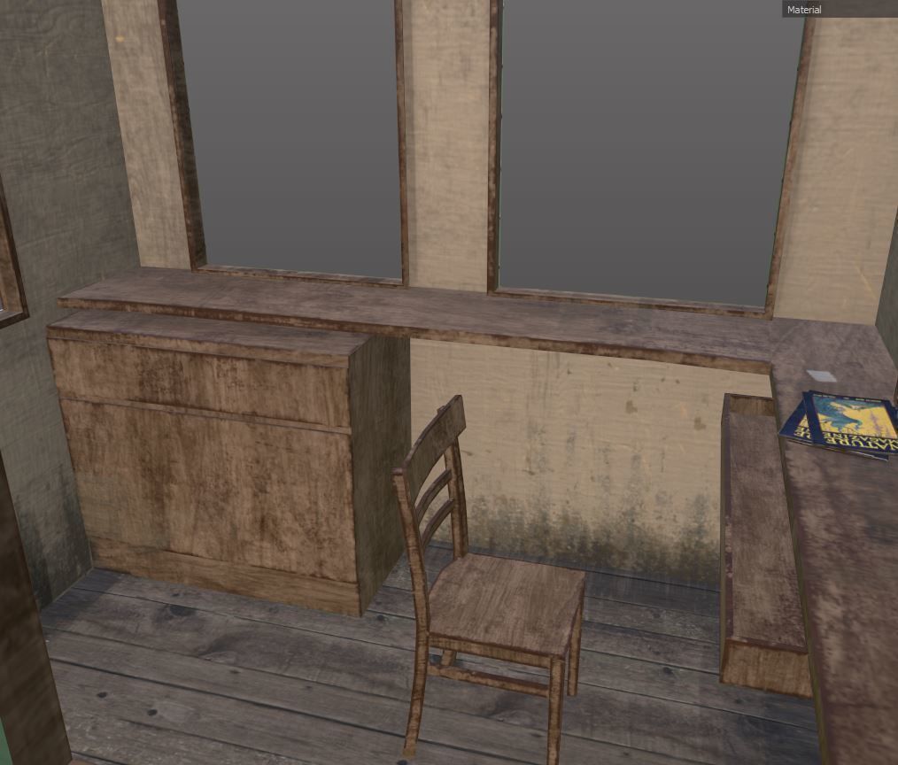 Old Park Entrance And Ticket Booth 3D model | CGTrader