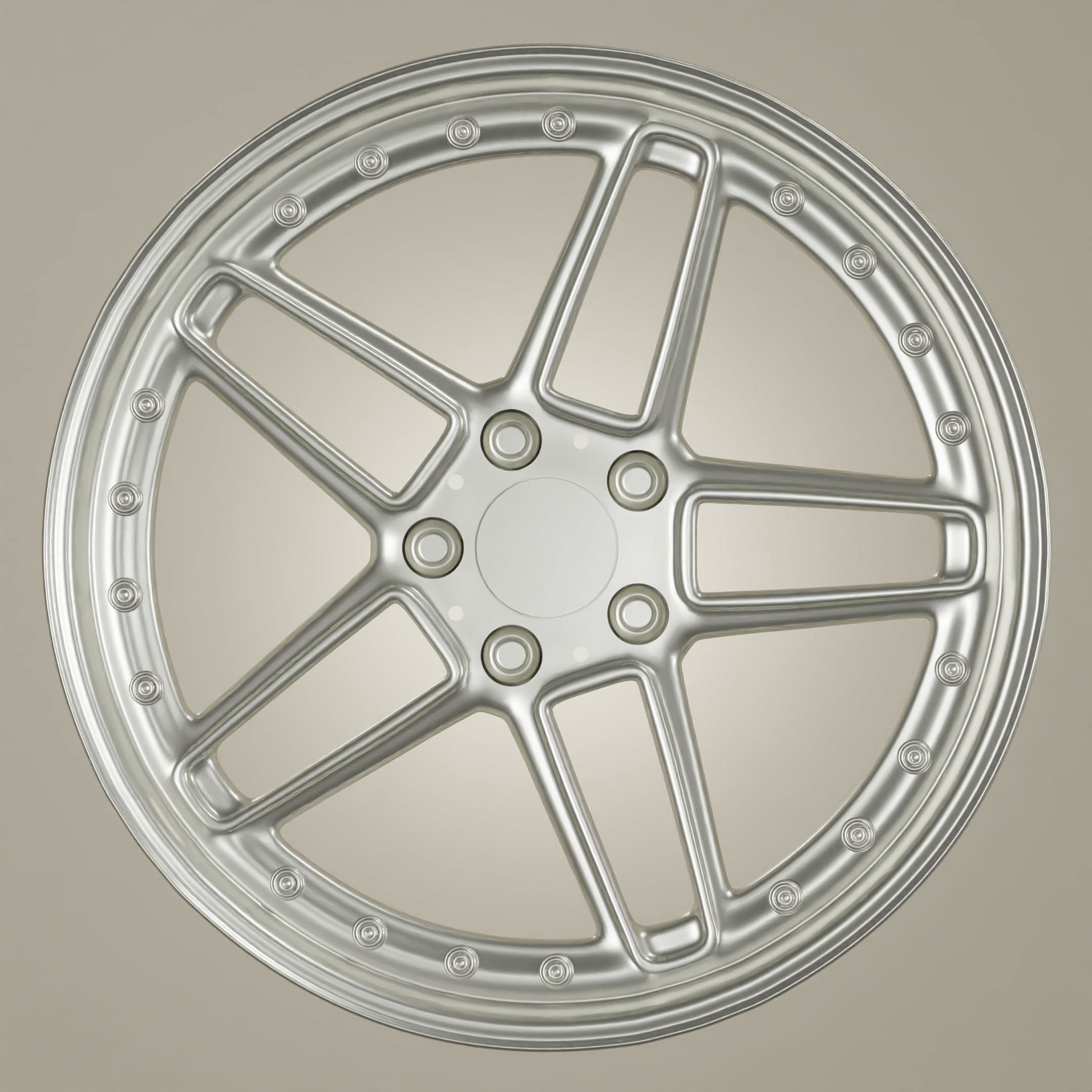 3D model AC Schnitzer Type 2 Style Wheel VR / AR / low-poly | CGTrader