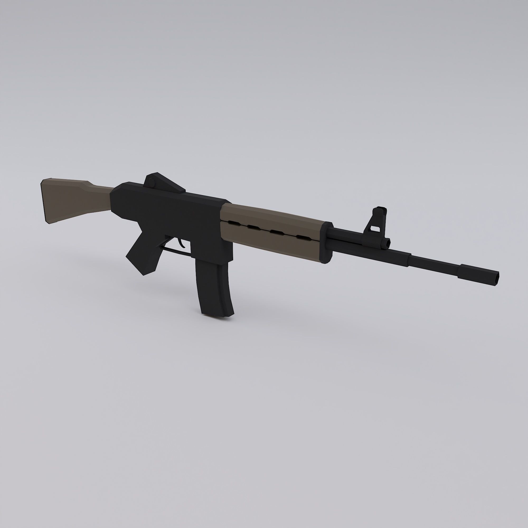 3D model CETME Model L assault rifle gun VR / AR / low-poly | CGTrader