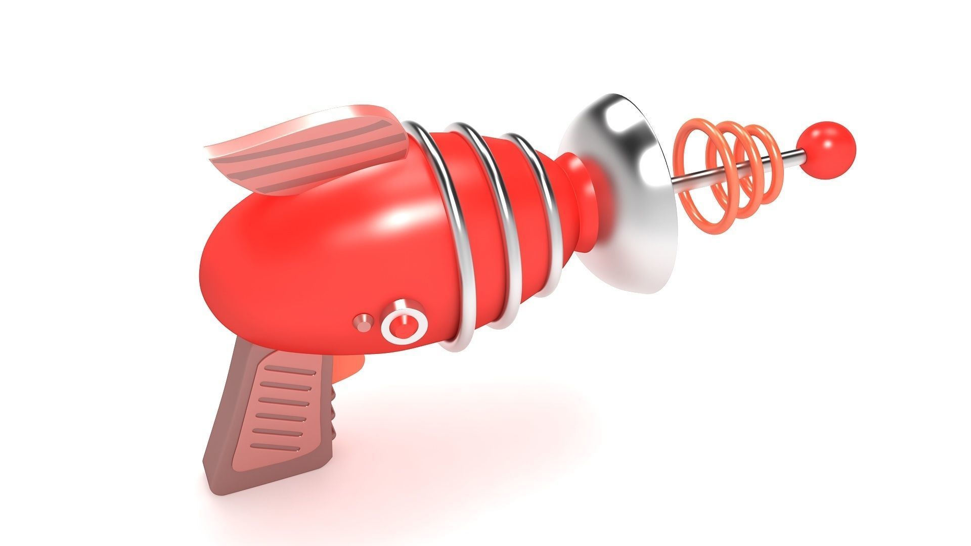 Retro Ray Gun 3D model | CGTrader