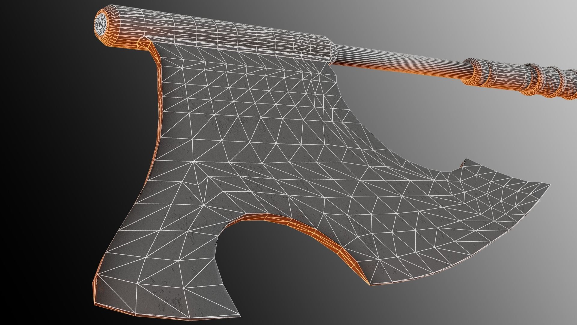 3D model Executioners Axe VR / AR / low-poly | CGTrader