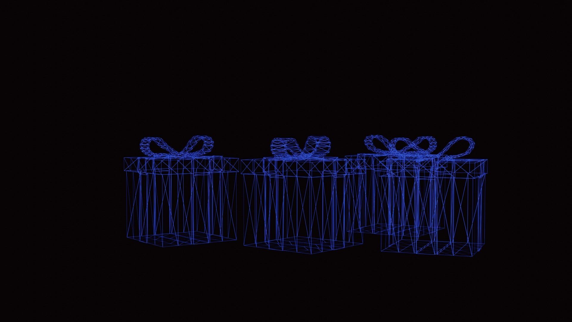 GIFT CHRISTMAS PRESENT free 3D model | CGTrader