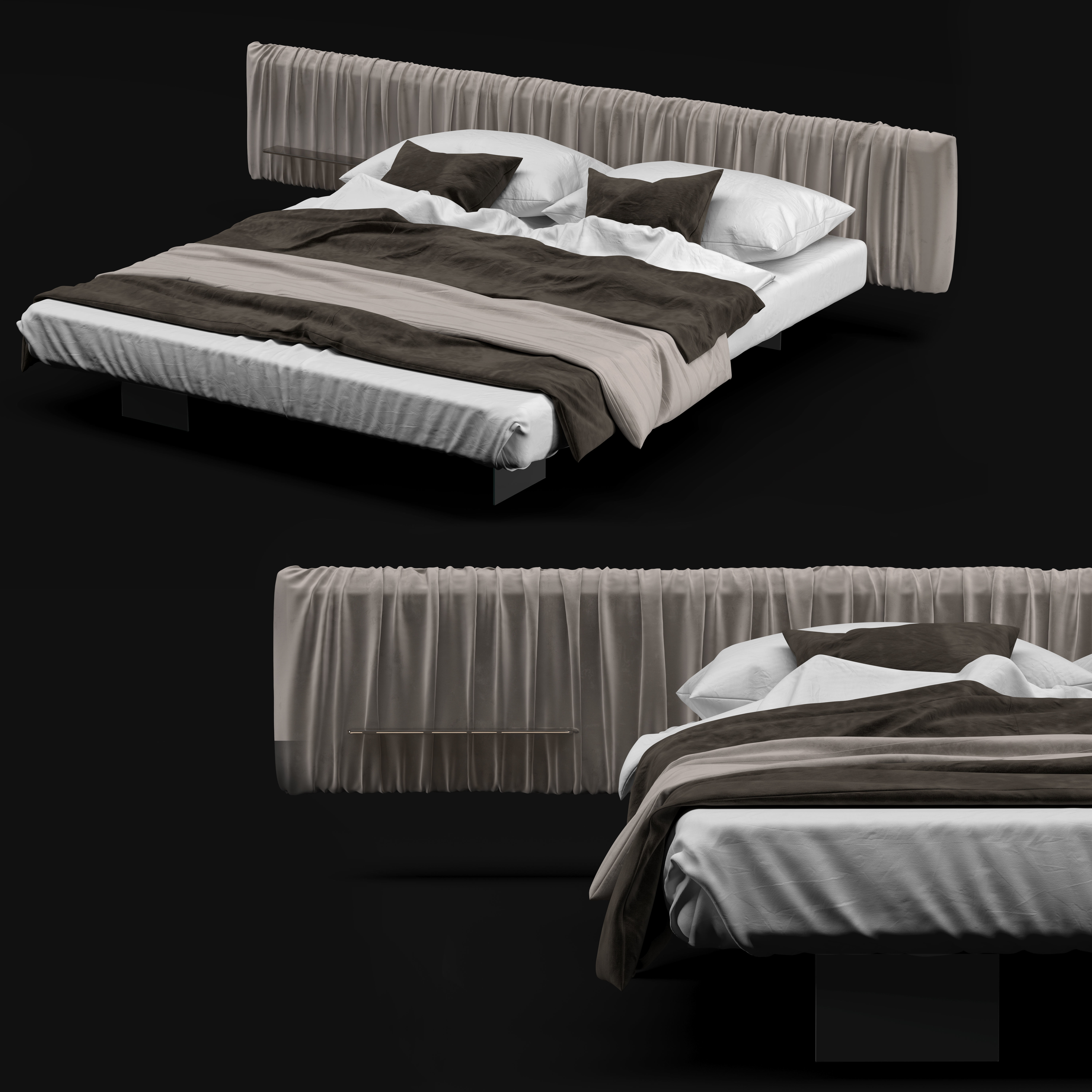 Lago beds - Air Replis 3D model | CGTrader