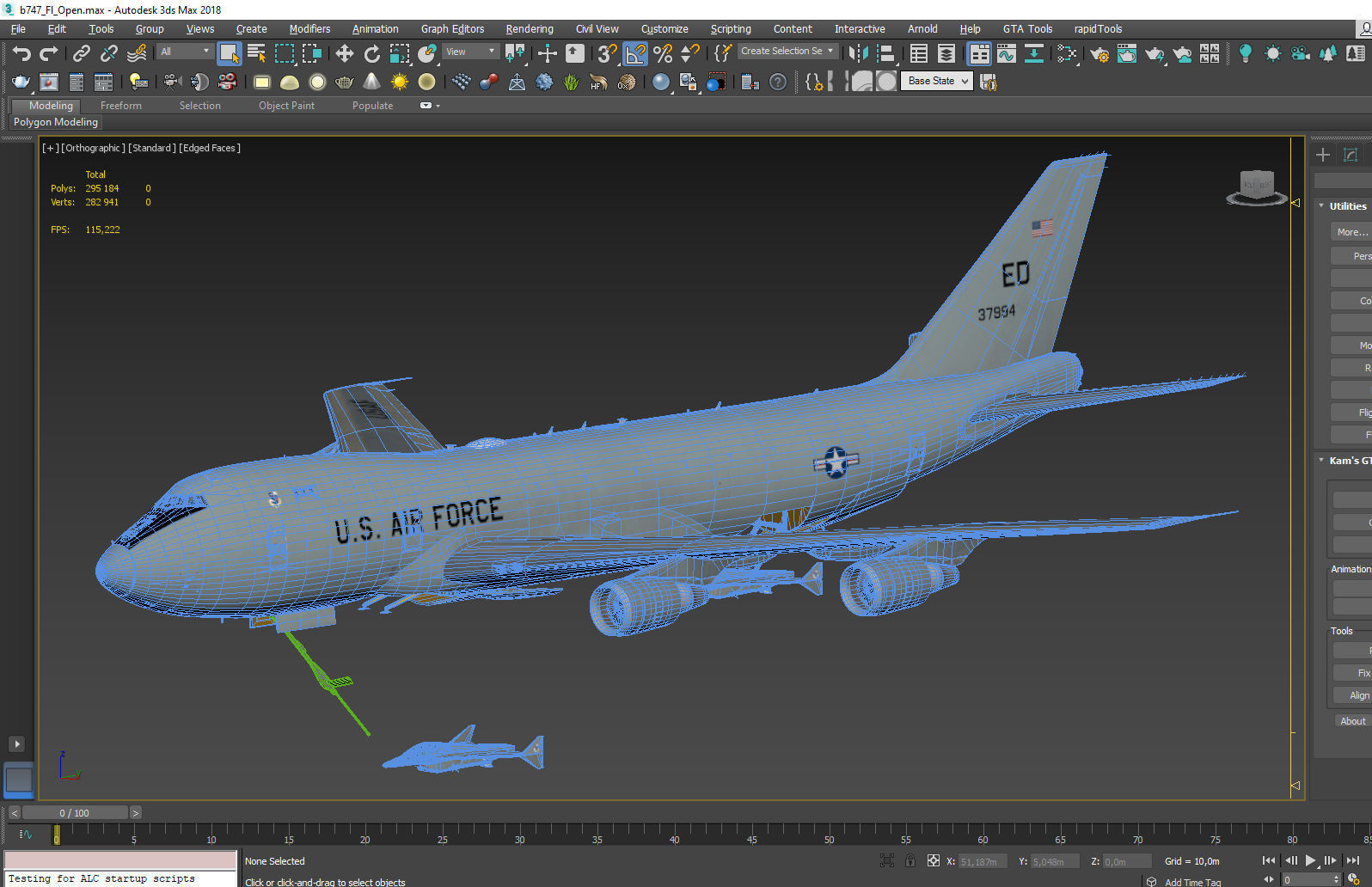 Boeing 747 Airborne Aircraft Carrier 3D model | CGTrader