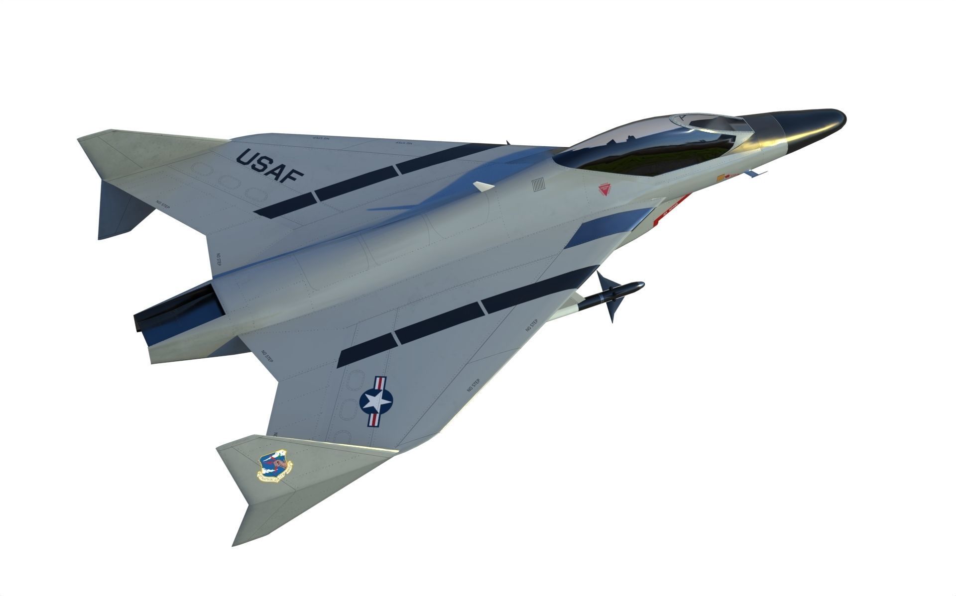 Boeing 747 Airborne Aircraft Carrier 3D model | CGTrader