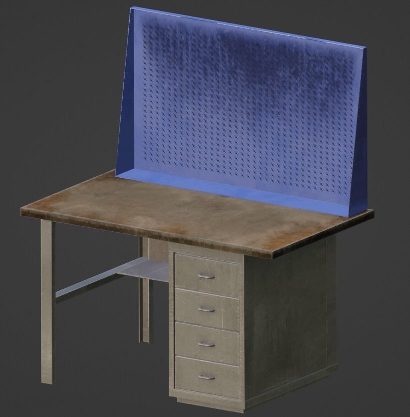 WorkBench Station Tools 3D model | CGTrader