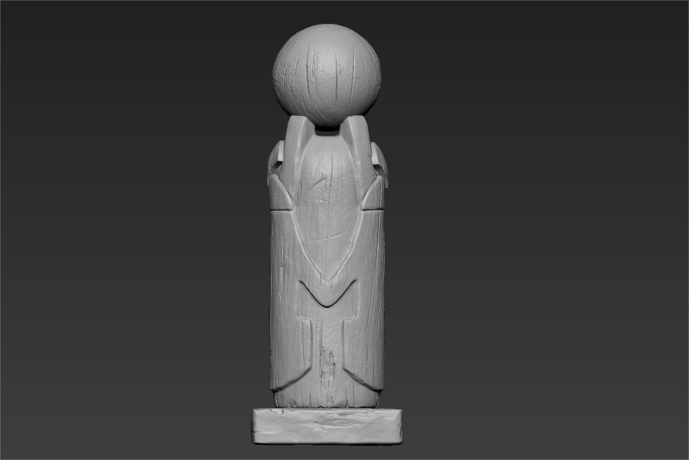 Egyptian Scarab wood sculpt 3D model 3D printable | CGTrader