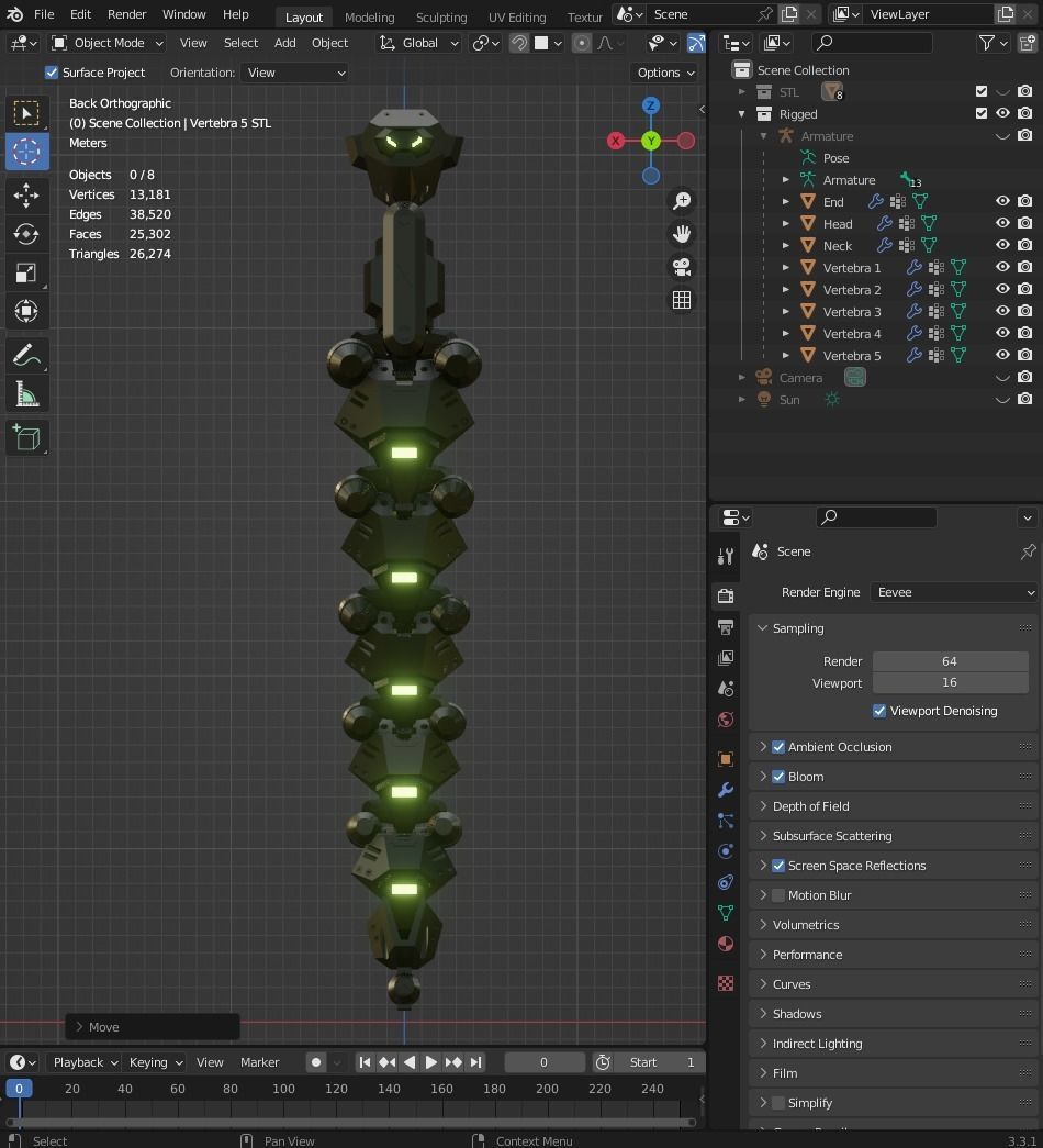 Cyberpunk Edgerunners David Martinez Sandevistan Rigged 3D Model 3D model animated rigged | CGTrader