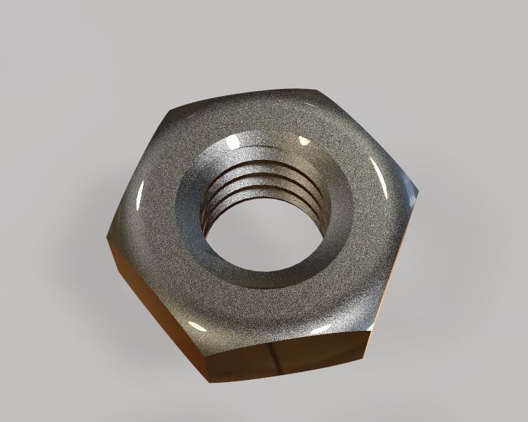 M5 Hex Bolt and Nut 3D model 3D printable | CGTrader