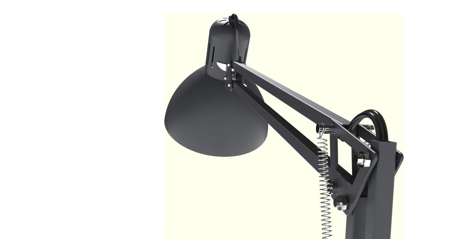 Ikea Tertial Lamp 3D model | CGTrader
