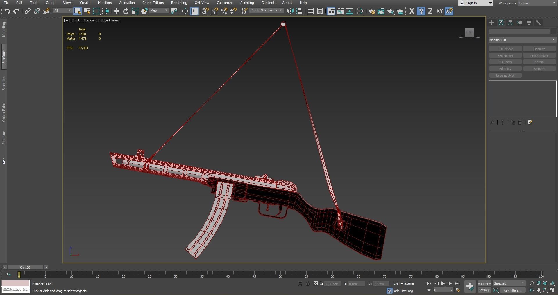 3D model PPS 41 Low poly 3D model VR / AR / low-poly | CGTrader