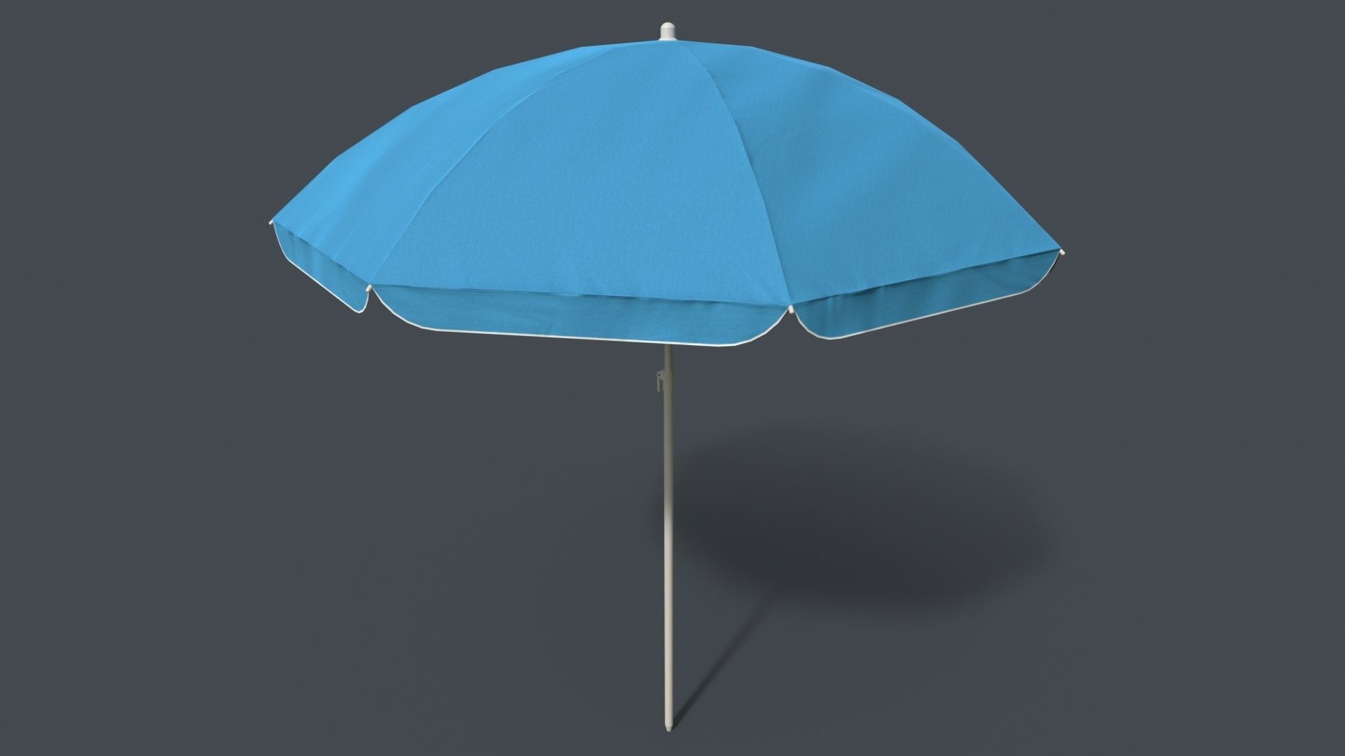 3D model PBR Beach Parasol VR / AR / low-poly | CGTrader