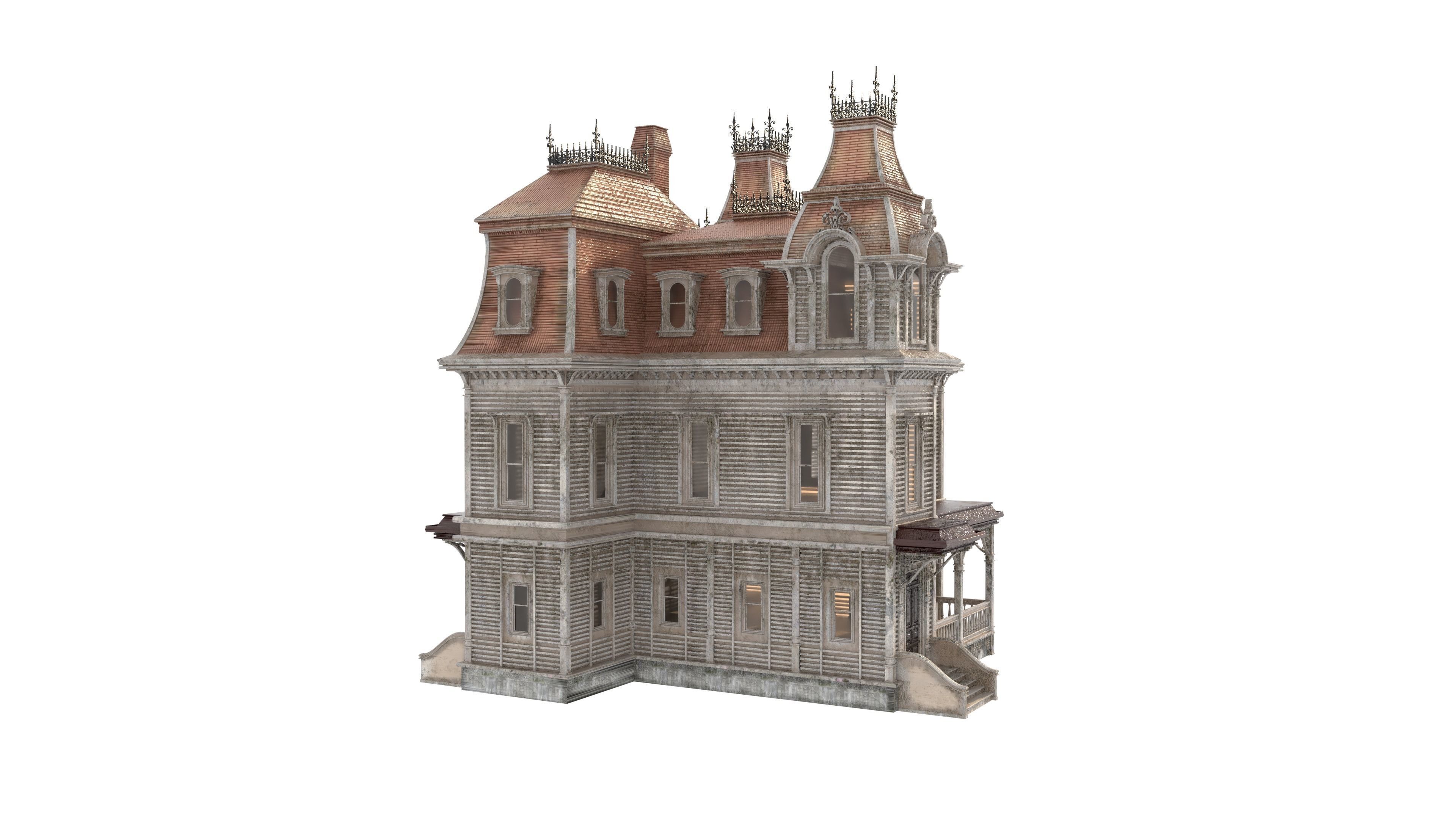 Victorian House Asset Bundle 3D model | CGTrader