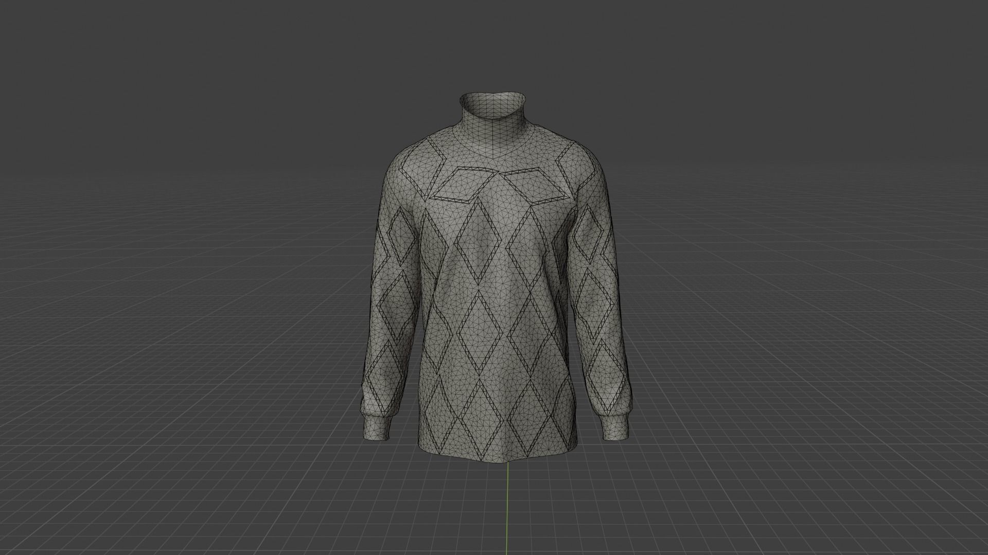 3D model Military - Army Sweater VR / AR / low-poly | CGTrader