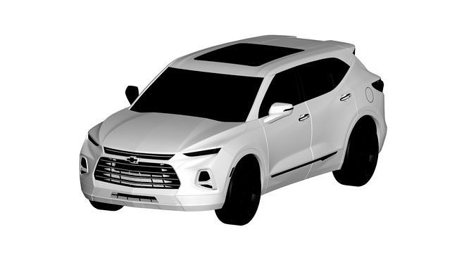 Chevrolet Blazer 3D model | CGTrader