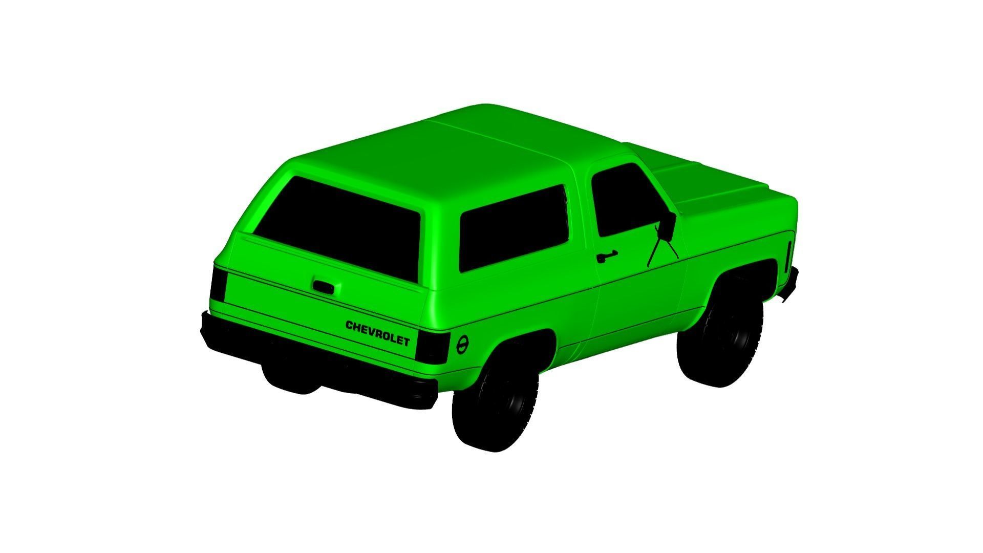 Chevrolet Blazer 3D model | CGTrader