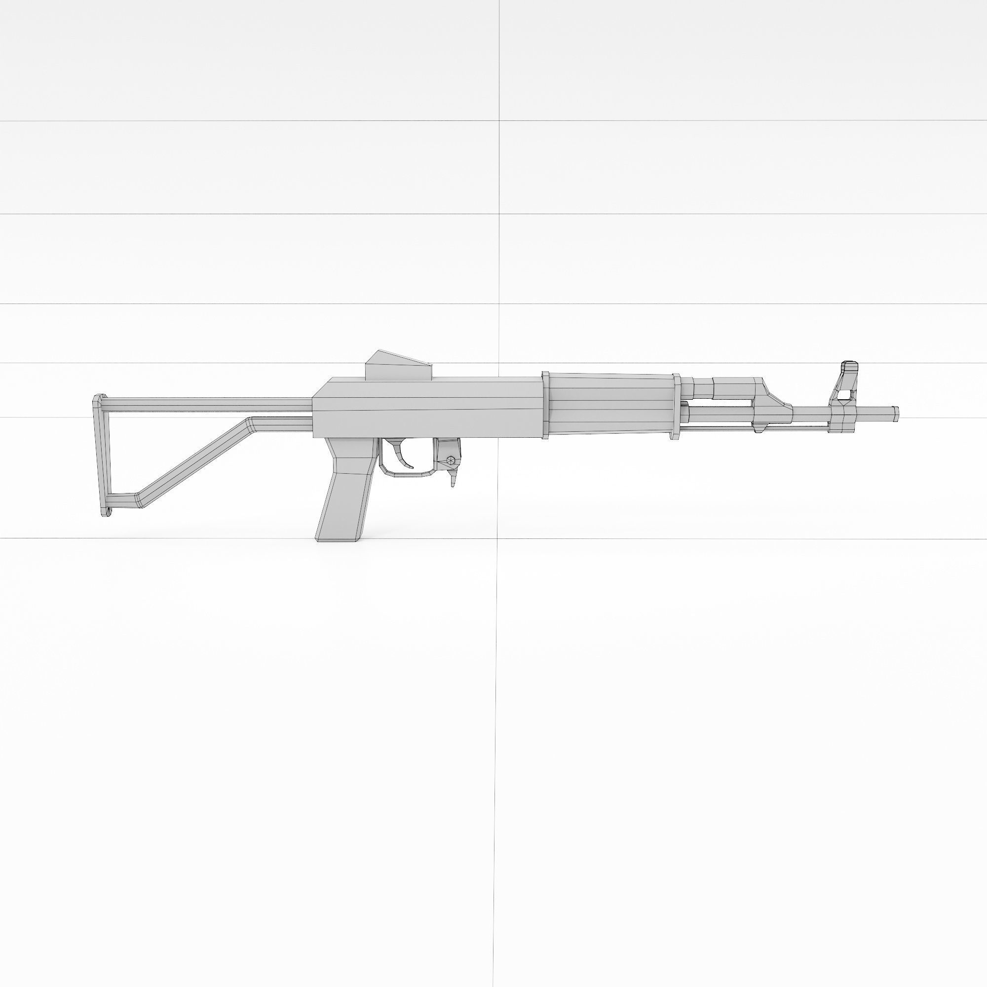 3D model CZ 2000 light machine gun VR / AR / low-poly | CGTrader