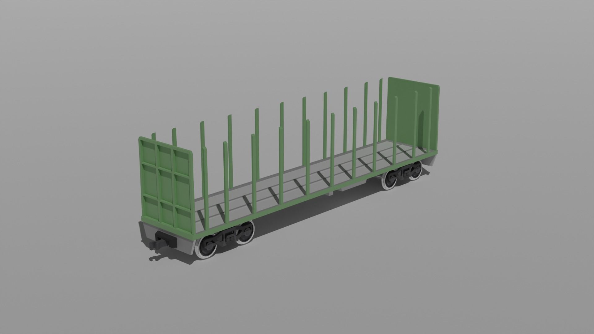 Platform car logging car semi platform car transporter car free VR / AR ...