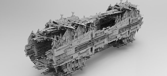 Mega city hellscape 2 3D model | CGTrader