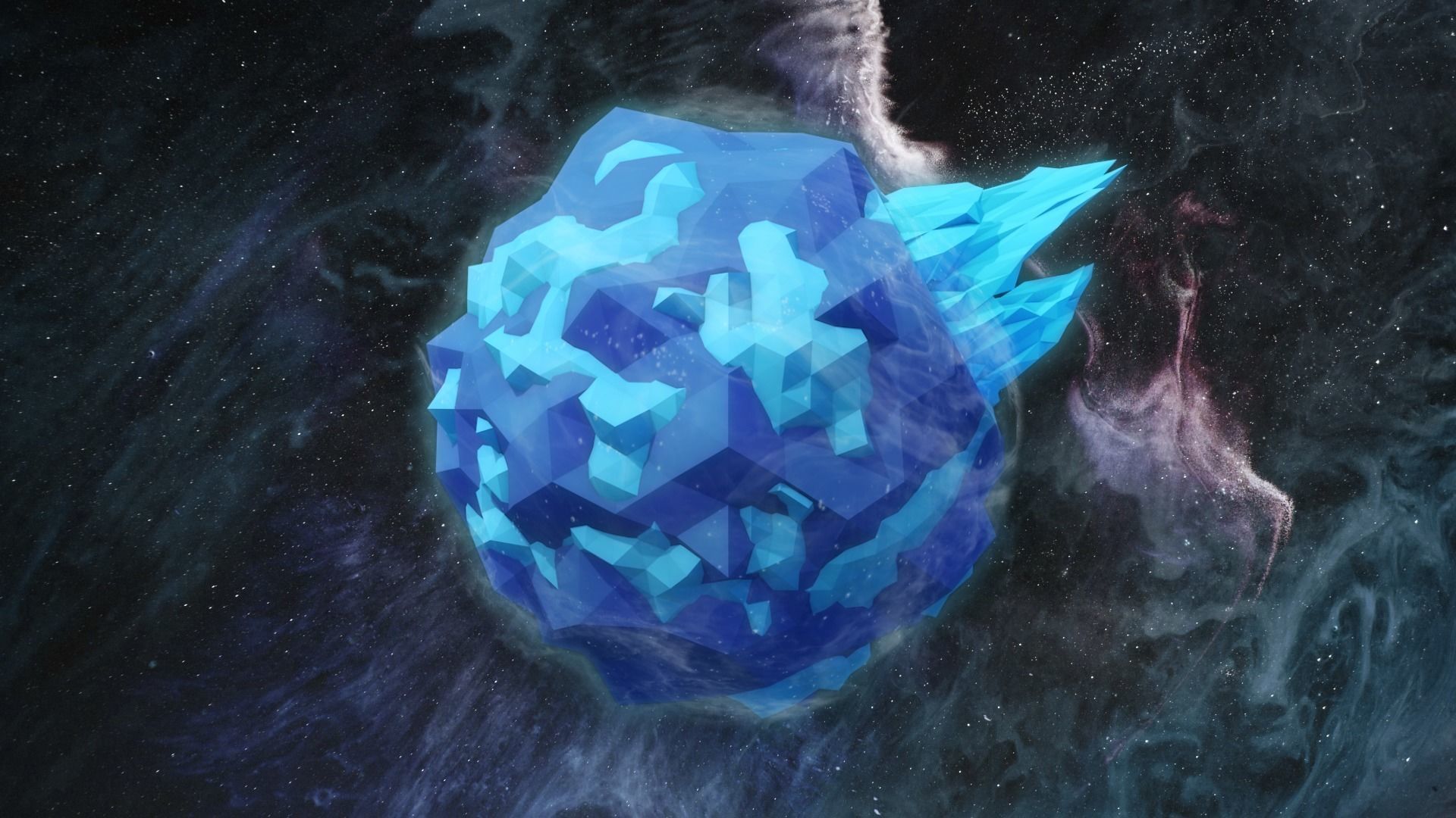 Free Demo of Low Poly Space Alien Worlds 3D Asset Pack free VR / AR ...