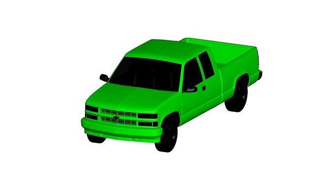 Chevrolet C1500 3D model | CGTrader