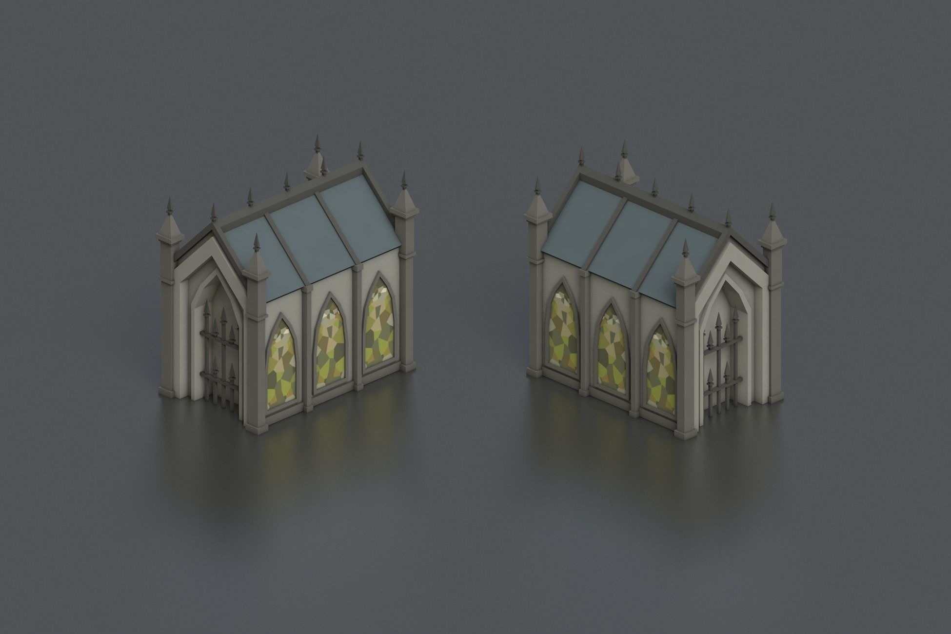 Free Demo of Low Poly Fantasy Scary Creepy Dark Halloween free VR / AR ...