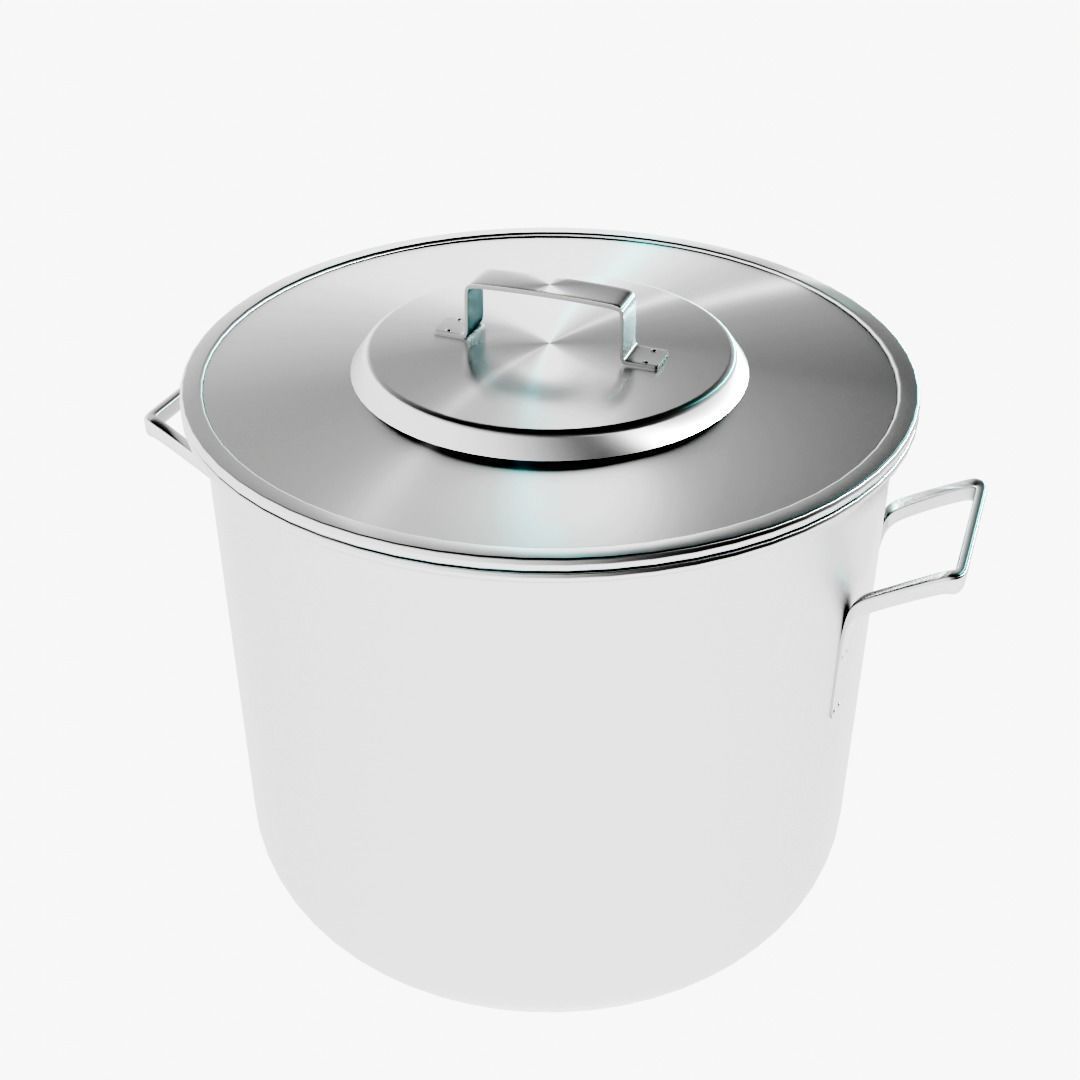 MidPoly Pans Kit 3D model | CGTrader