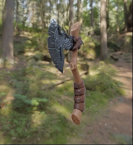 highpoly axes 3D model | CGTrader