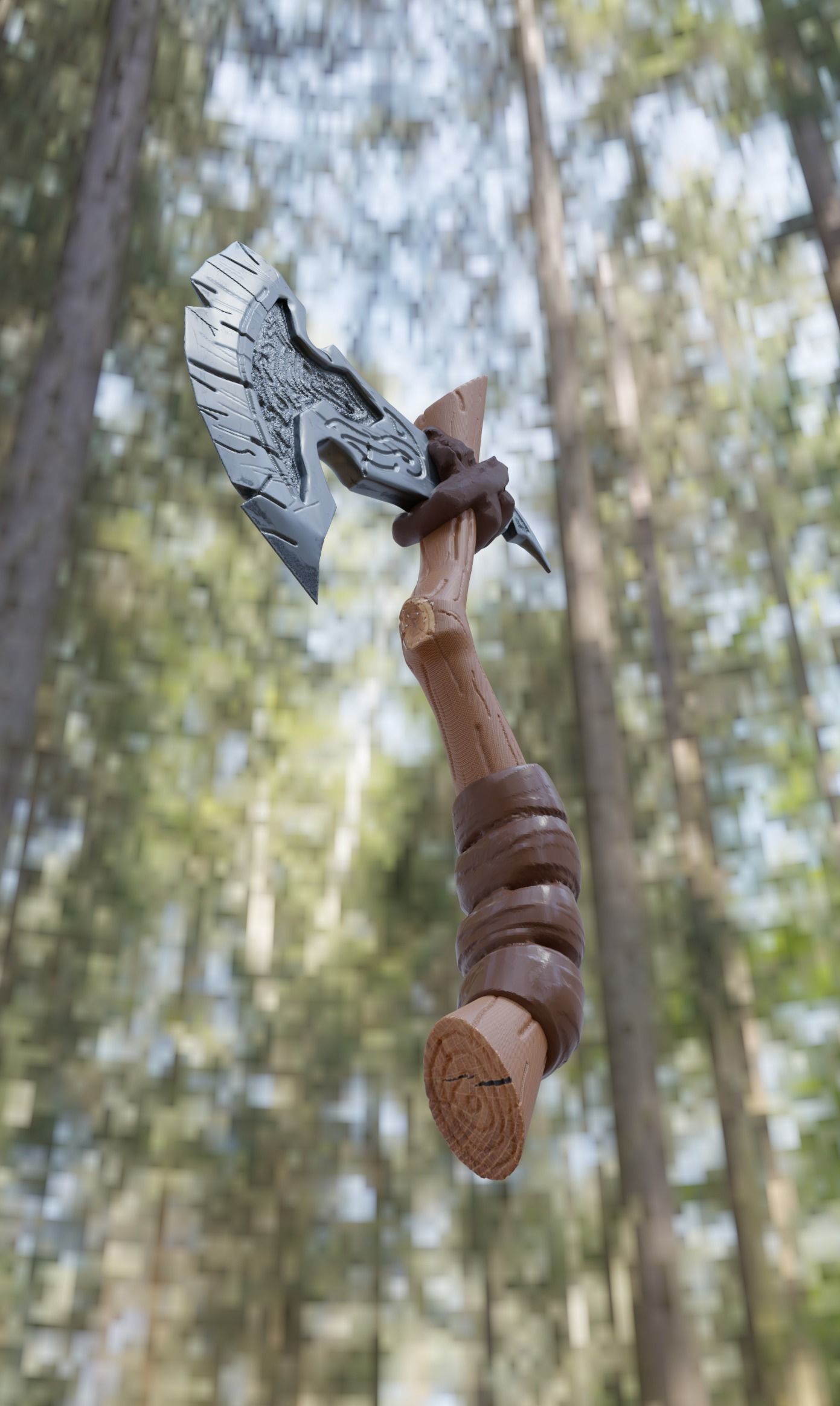 highpoly axes 3D model | CGTrader