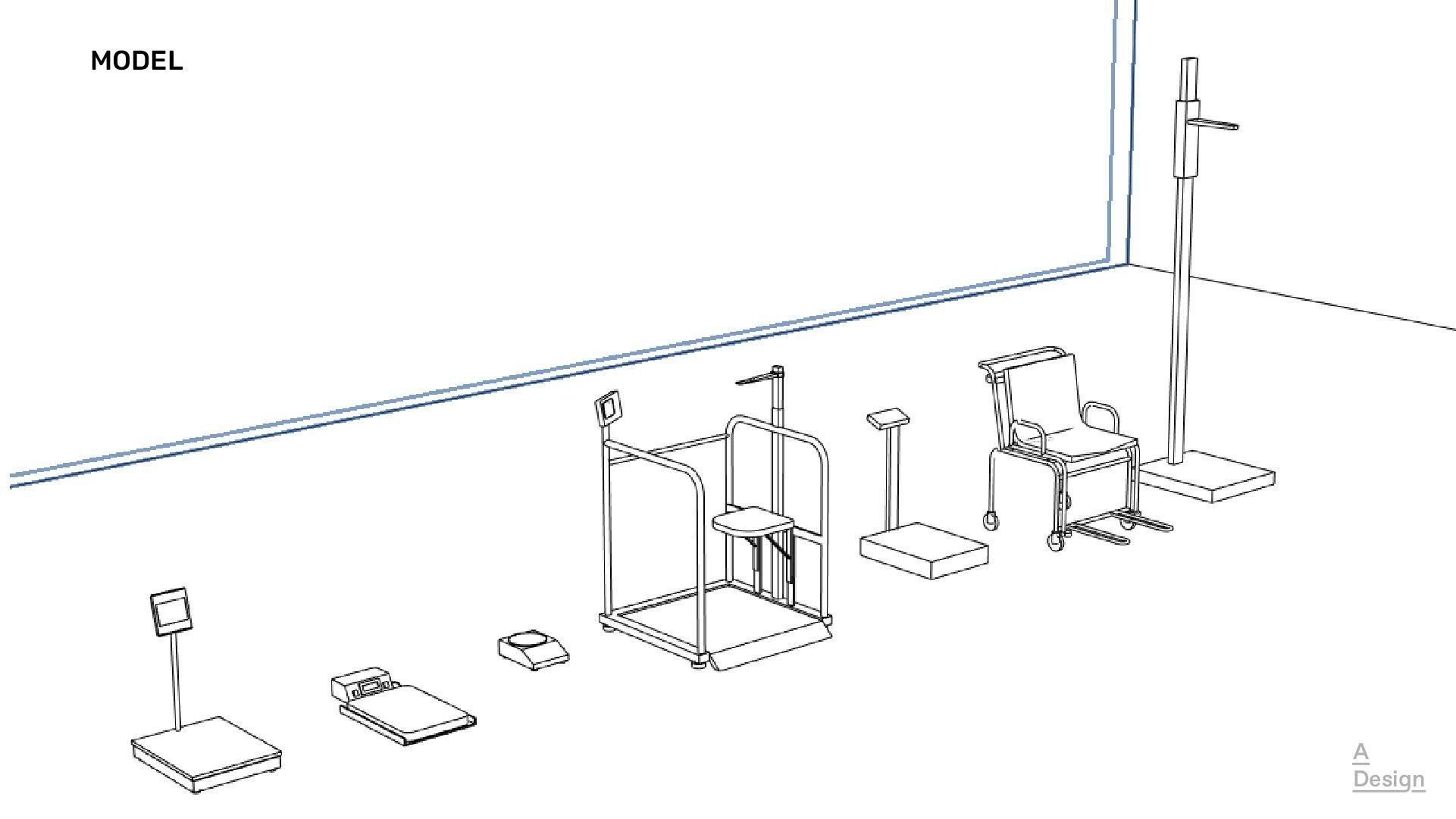 Scales - Pack of revit families 3D model | CGTrader