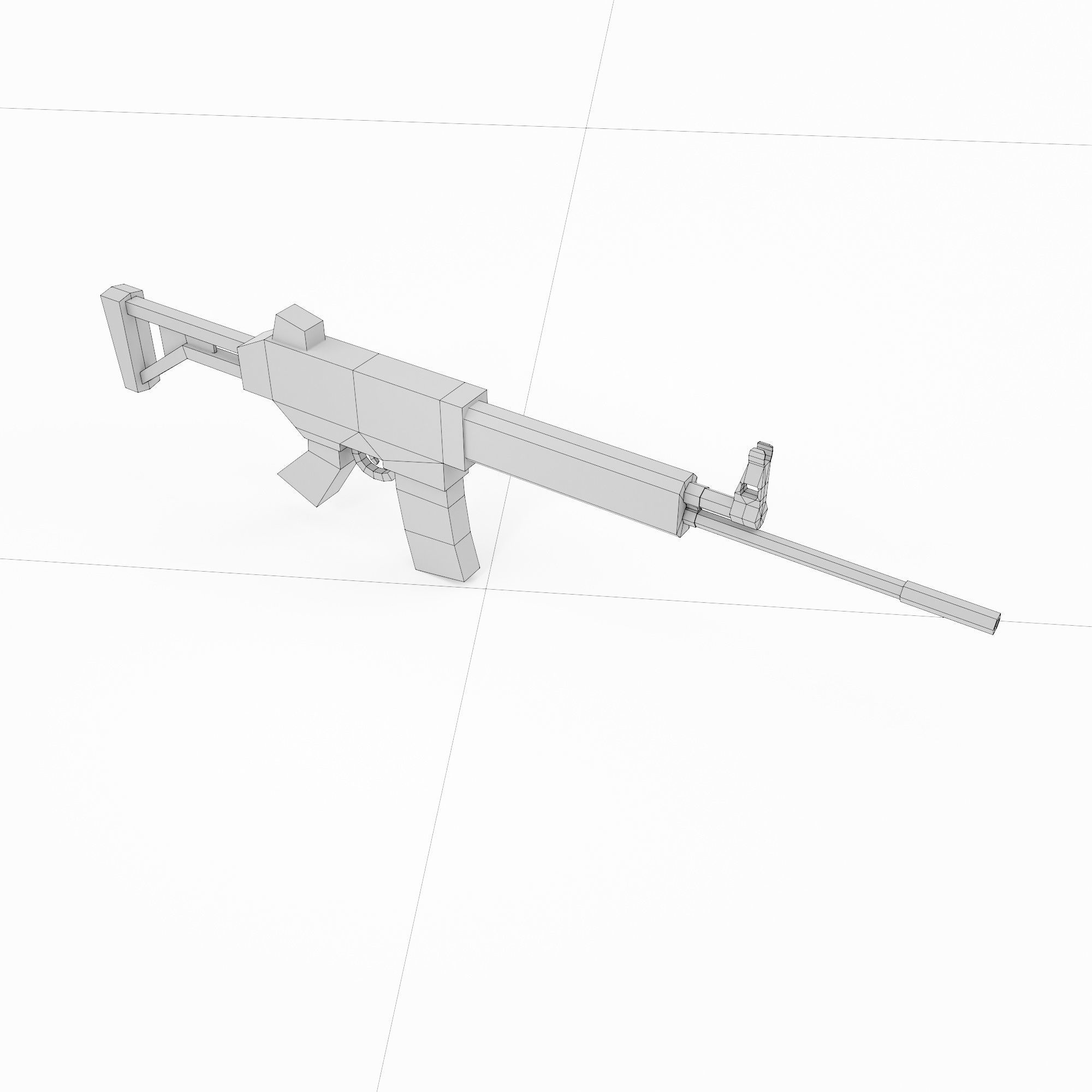 PINDAD SS1 assault rifle 3D model | CGTrader