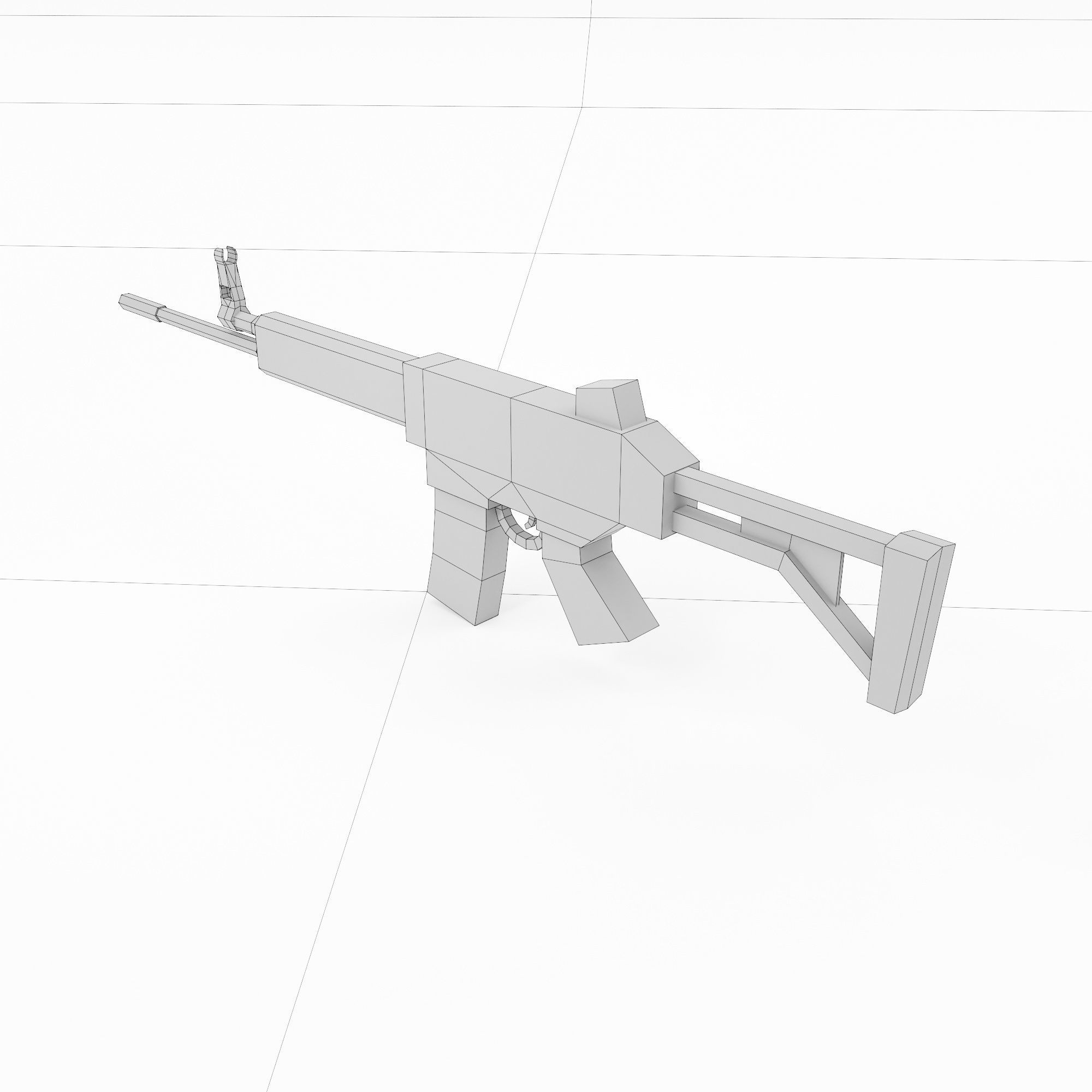 PINDAD SS1 assault rifle 3D model | CGTrader