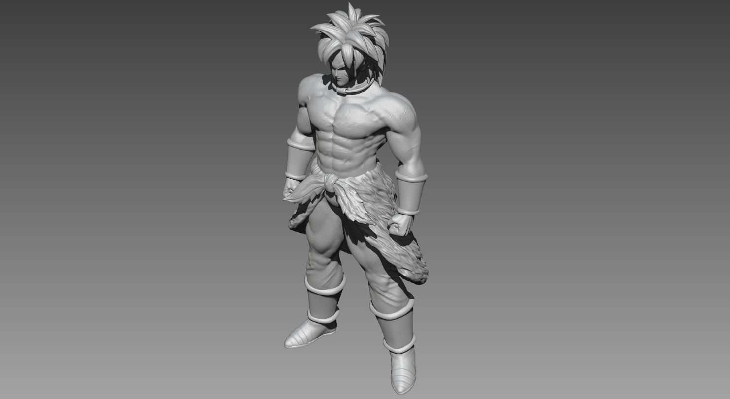 Broly DG super 3D model 3D printable | CGTrader