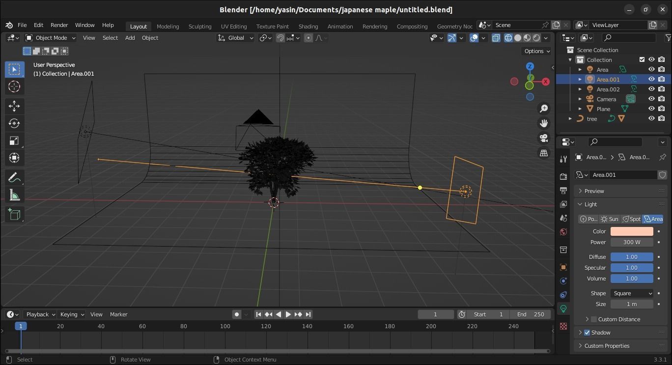 3D model Maple tree with procedural texture VR / AR / low-poly | CGTrader