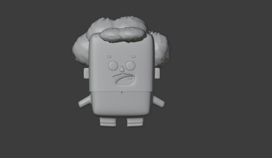 Cartoon man funny 3D model | CGTrader