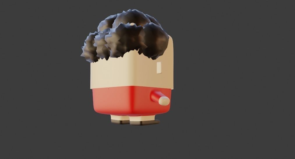 Cartoon man funny 3D model | CGTrader