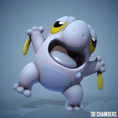 FRIGIBAX STL - POKEMON SCARLET POKEMON VIOLET 3D model 3D printable ...