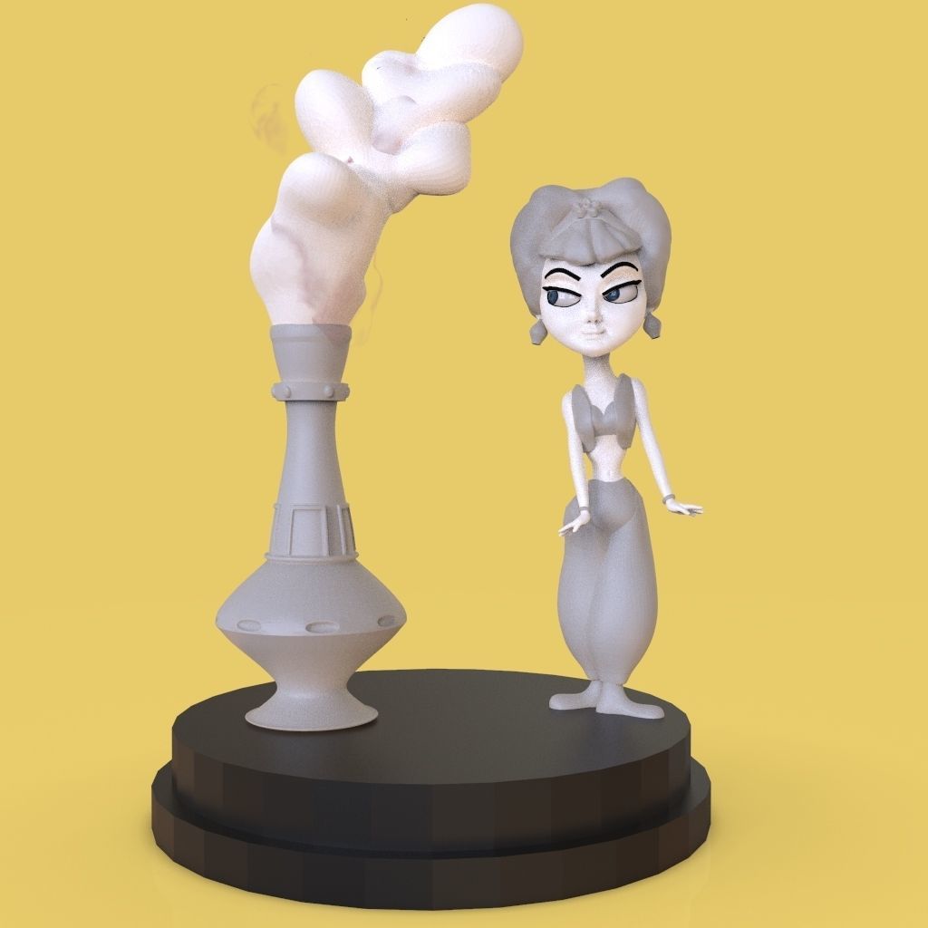 I Dream of Jeannie 3D model 3D printable | CGTrader