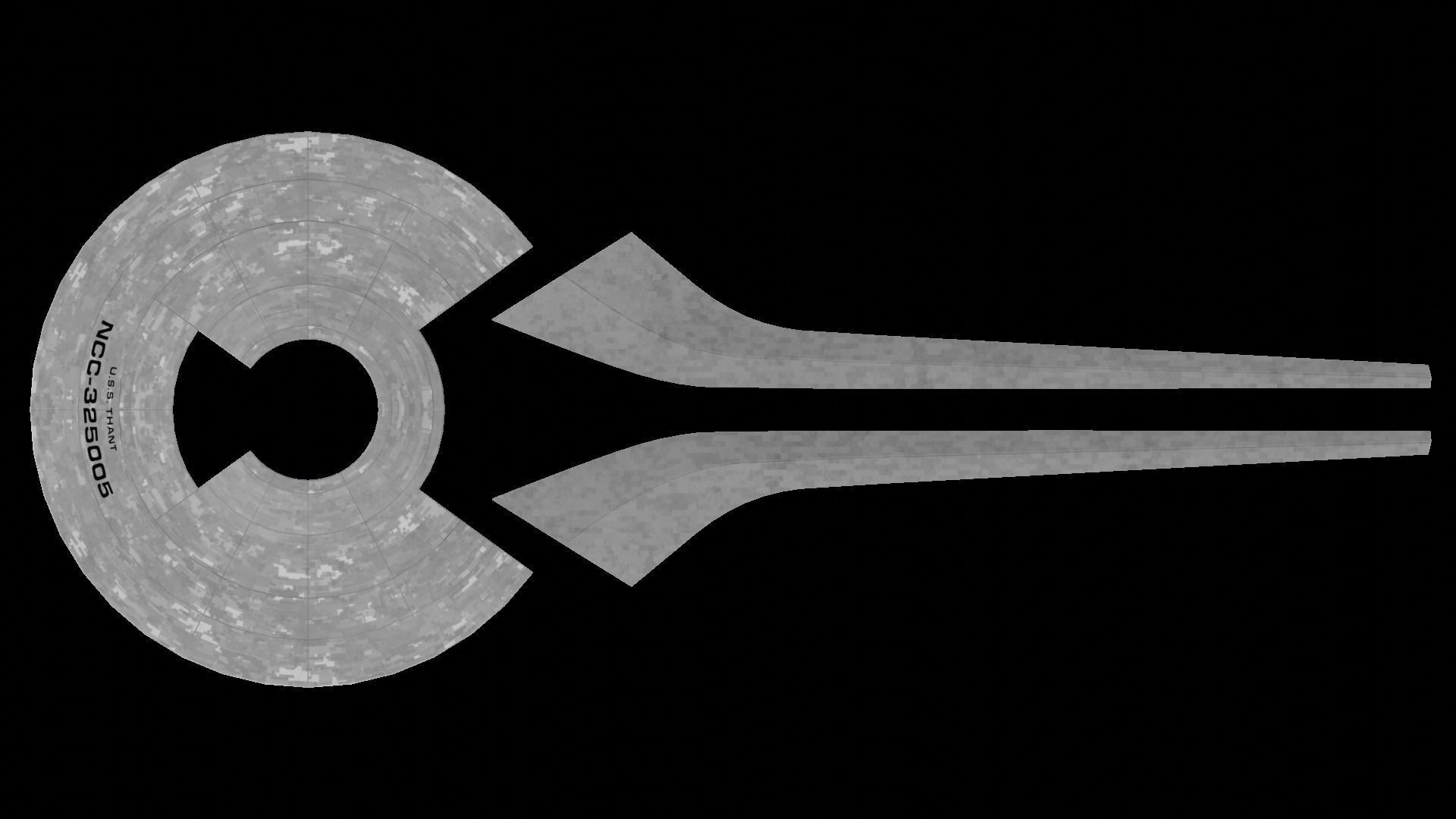 3D model Star Trek Friendship-Class Starship VR / AR / low-poly | CGTrader