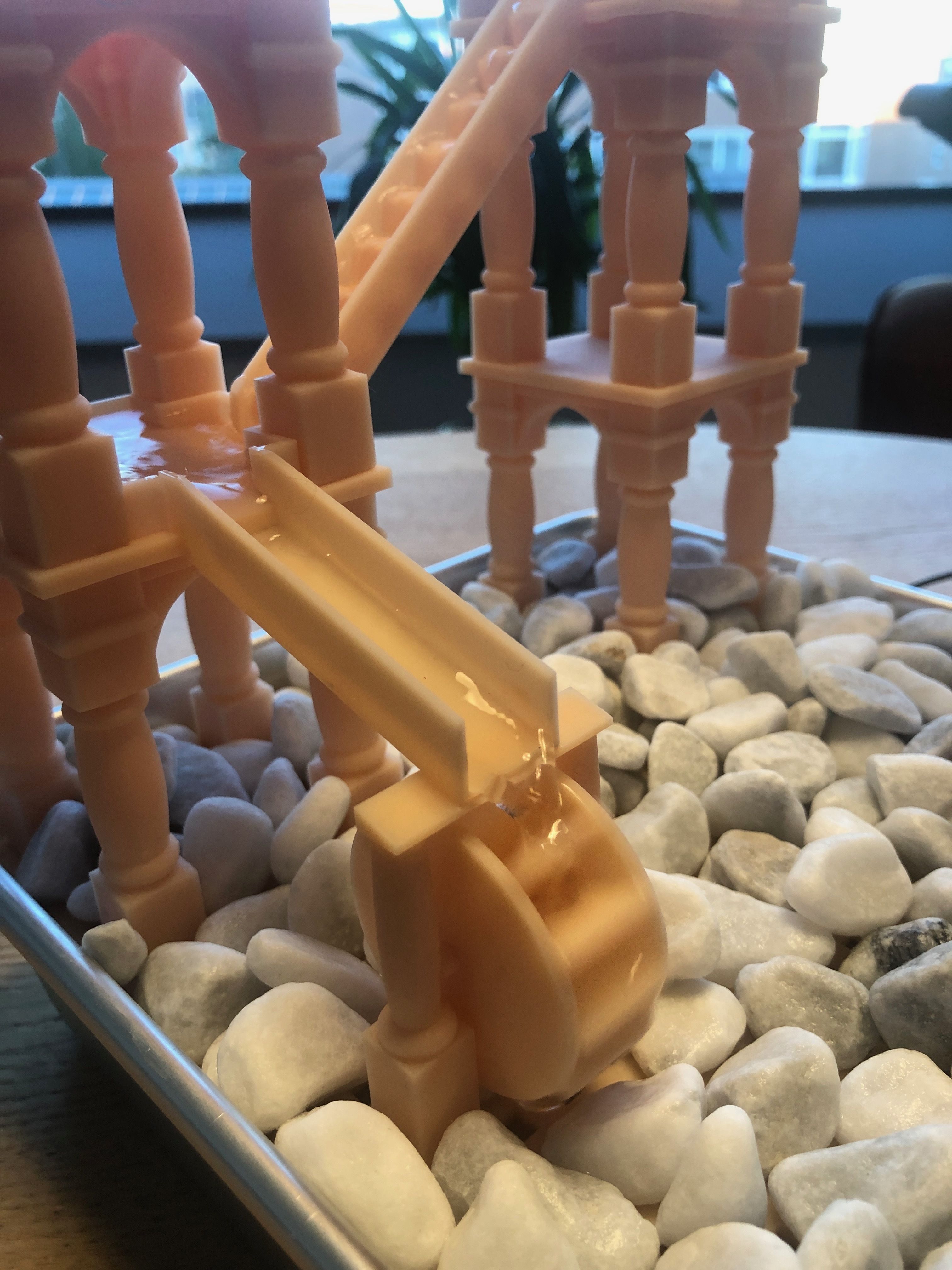 Tabletop or Chamber fountain by MC Escher 3D model 3D printable | CGTrader