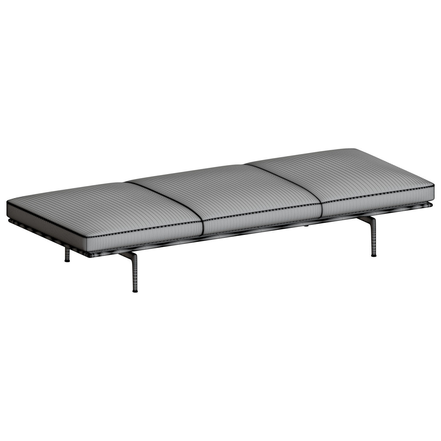 Outline Daybed 3D model | CGTrader